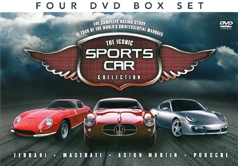 The Iconic Sports Car Collection Box Set (4 Disc) - CeX (IE): - Buy ...