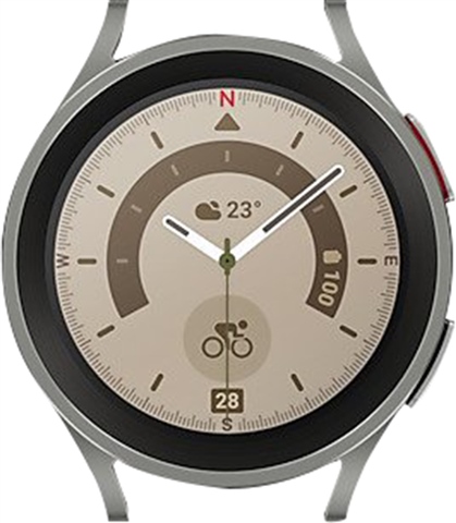 Samsung Galaxy Watch5 Pro 45mm 4G (SM-R925) NO STRAP - Gray Titanium, B ...